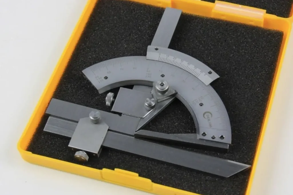 Transportador vernier universal, uso y lectura